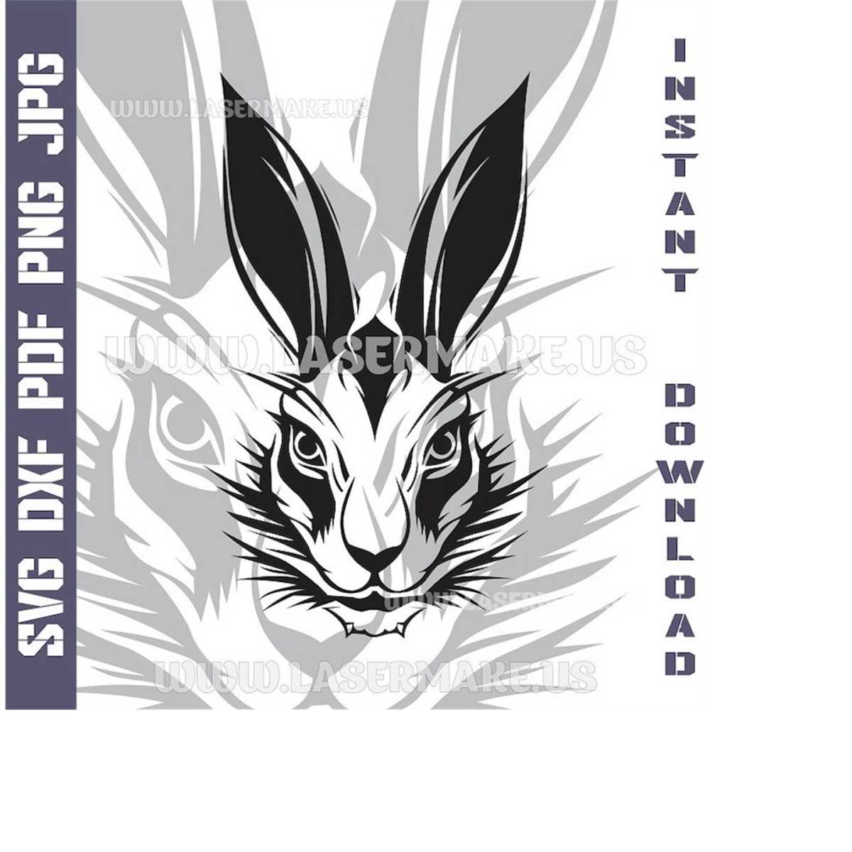 Rabbit SVG file | cut file for cricut | printable png| SVG d - Inspire ...