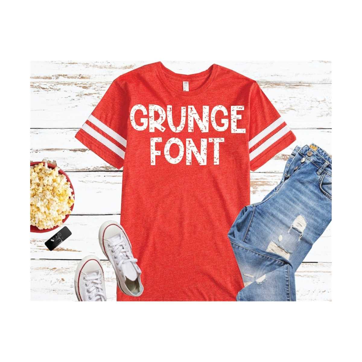 Distressed Font Grunge font, Alphabet PNG, Cricut, Silhouett | Inspire ...
