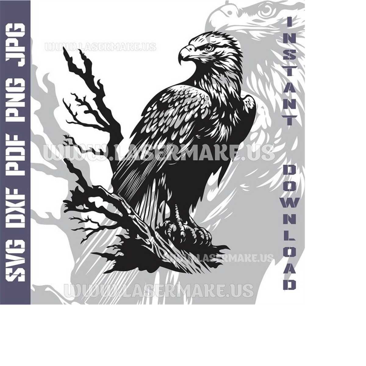 Eagle SVG file | cut file for cricut | printable png| SVG dx | Inspire ...