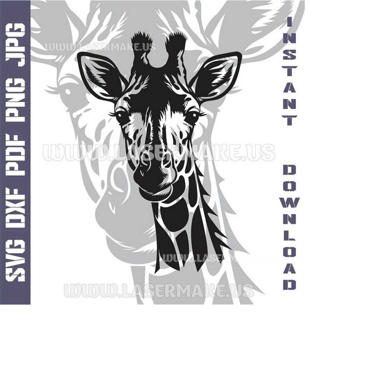 Giraffe SVG file | cut file for cricut | printable png| SVG | Inspire ...