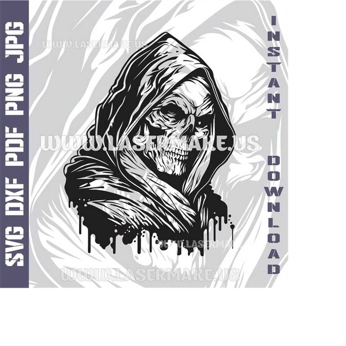 Death grim reaper SVG file | cut file for cricut | printable | Inspire ...