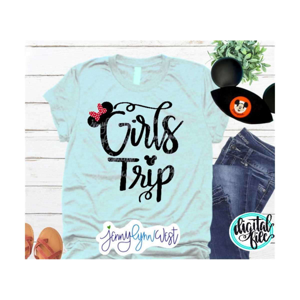 Disneyland Girls Trip SVG Disneyworld Girls Trip PNG Cut Fil - Inspire ...