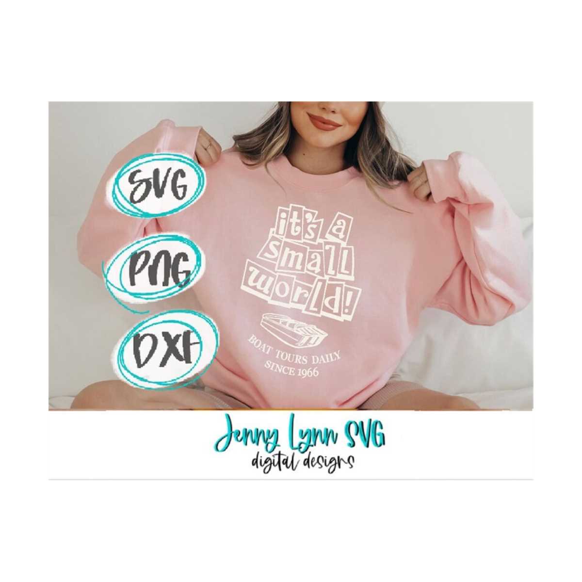 Small World SVG Small World Boat Tours SVG Silhouette Cameo - Inspire ...