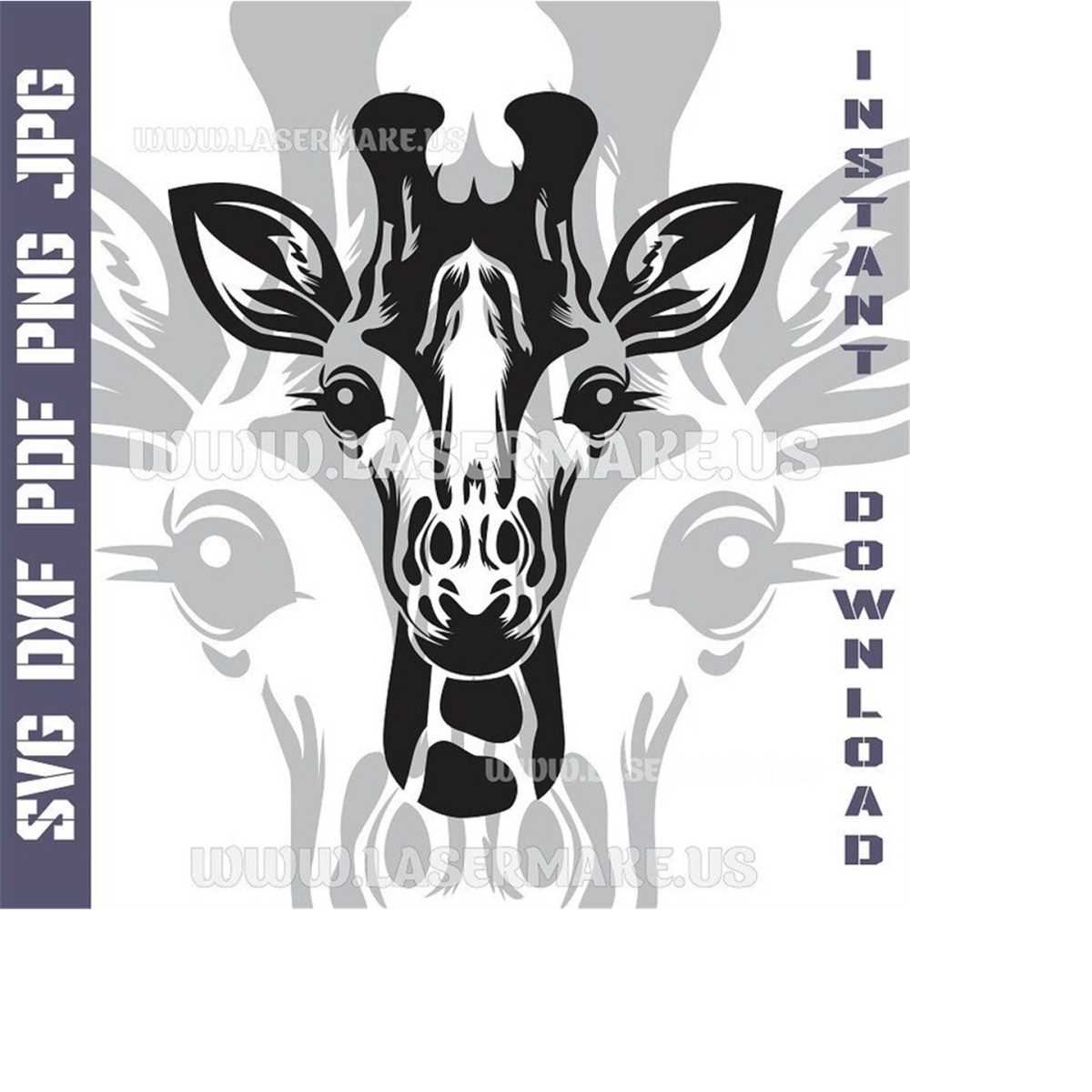 Giraffe SVG file | cut file for cricut | printable png| SVG | Inspire ...