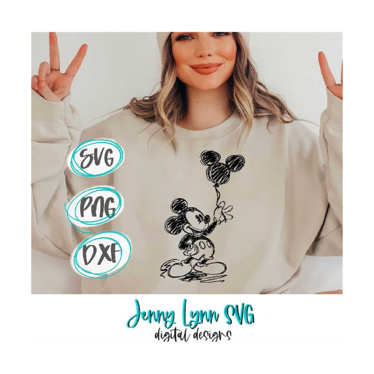 Mickey Mouse Classic SVG Dxf Classic Mickey Mouse Park Ballo - Inspire ...