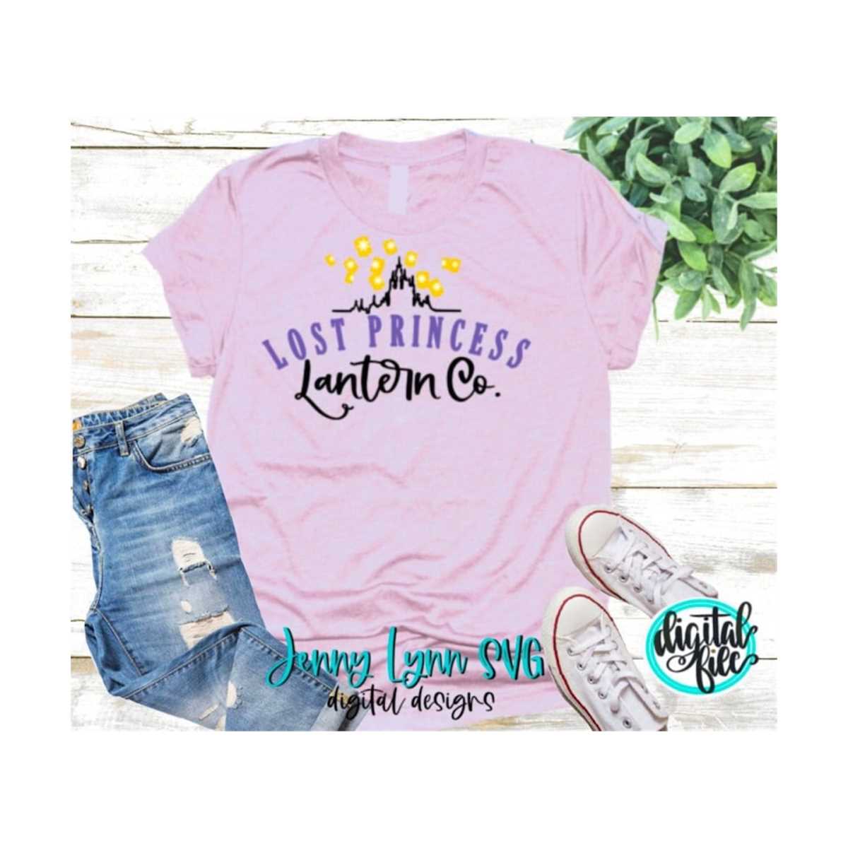 The Lost Princess Lantern Co. SVG Tangled Digital File Cut F - Inspire ...