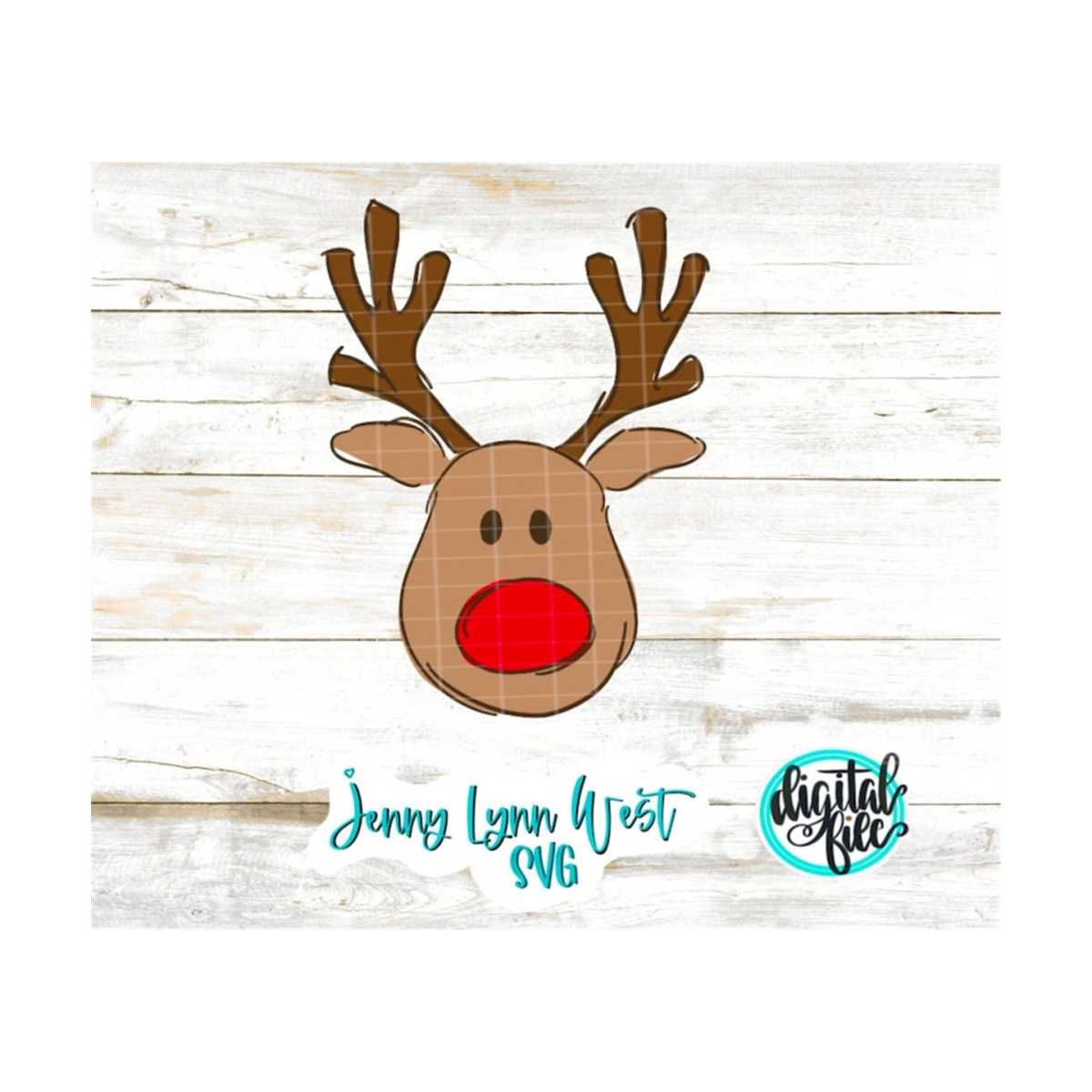 Rudolph SVG Rudolph Christmas SVG Sublimation PNG Cricut Sil - Inspire ...