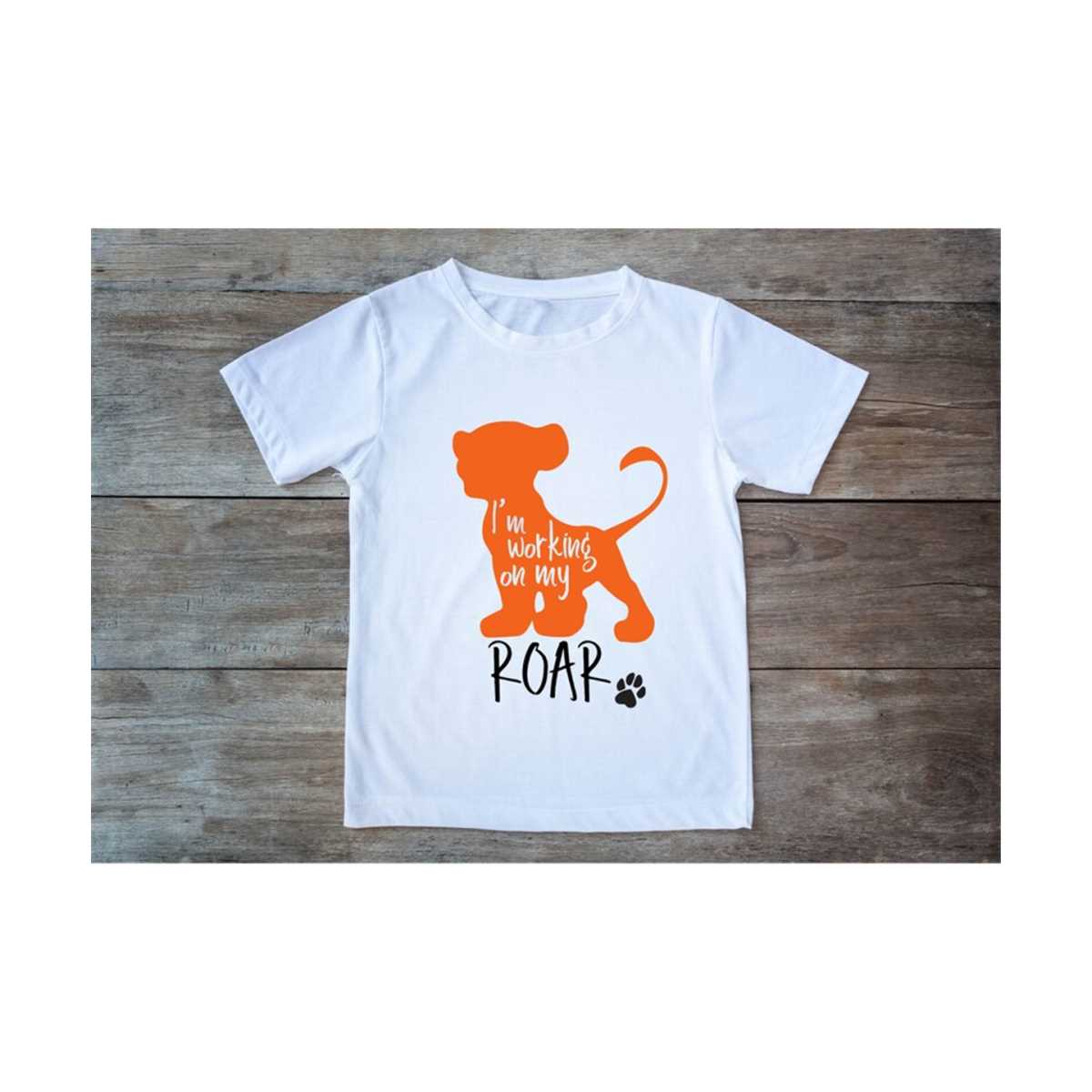 Lion King Working on my Roar SVG Simba Digital File Lion Kin - Inspire ...