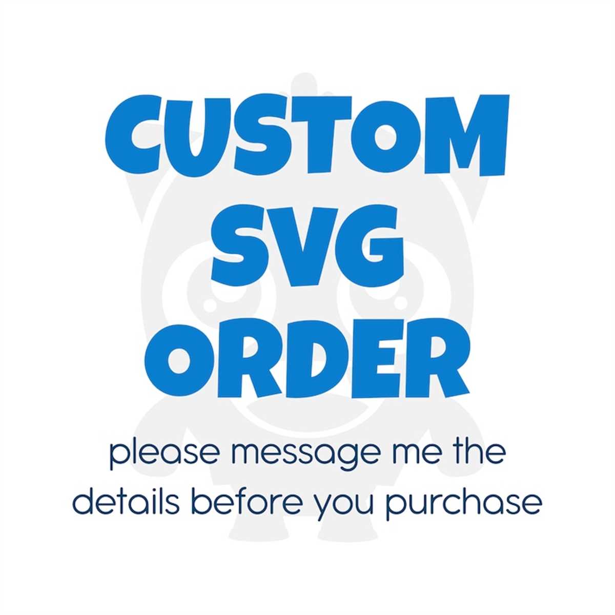 Custom Svg Order -Please message me the details before you p | Inspire ...