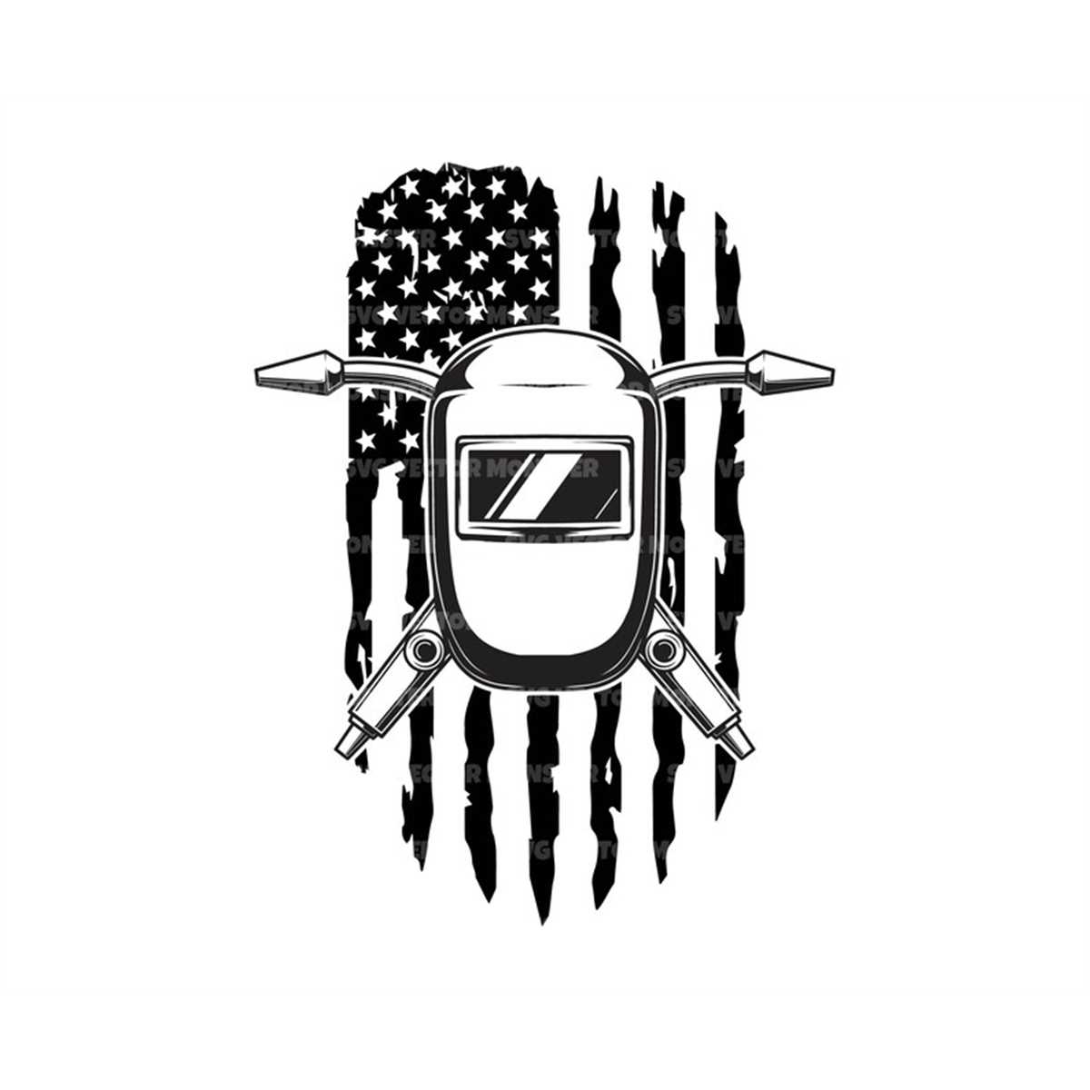 Welder Svg, Distressed American Flag Svg, Welding Torch Svg, | Inspire ...