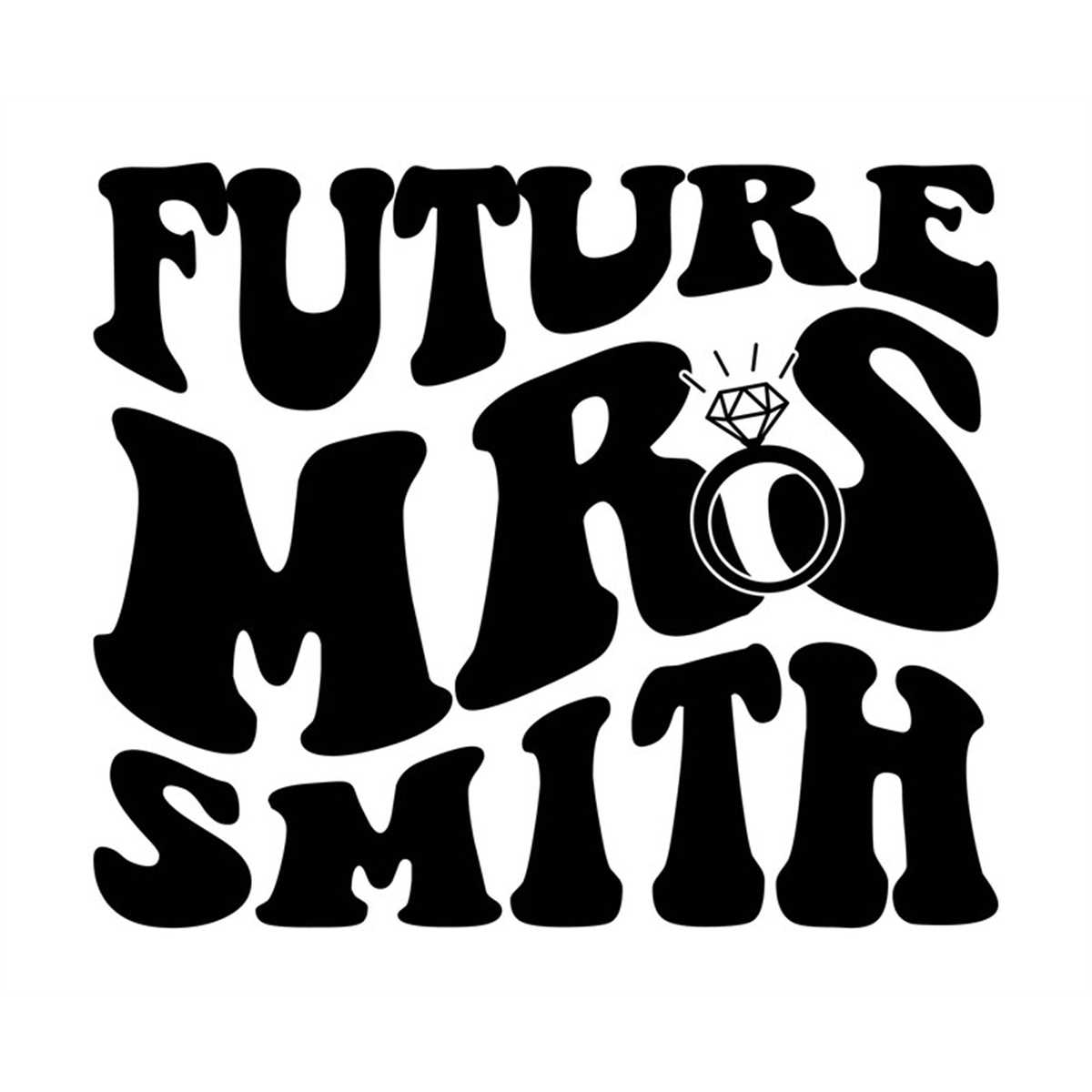 Custom Future Mrs Svg Personalized Bride Shirt Bridal Part Inspire