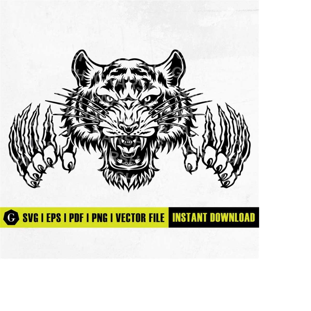 Tiger Scratch Tattoo