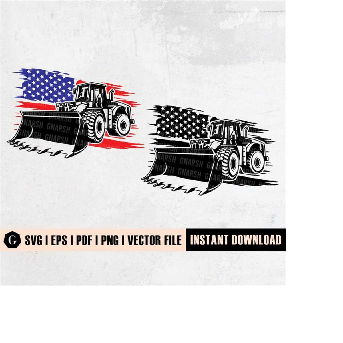 Bulldozer Svg File | Construction Truck Svg | Heavy Equipmen | Inspire ...