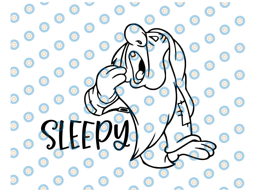 Sleepy svg, Dwarf svg, Snow White and the seven dwarfs svg, | Inspire ...