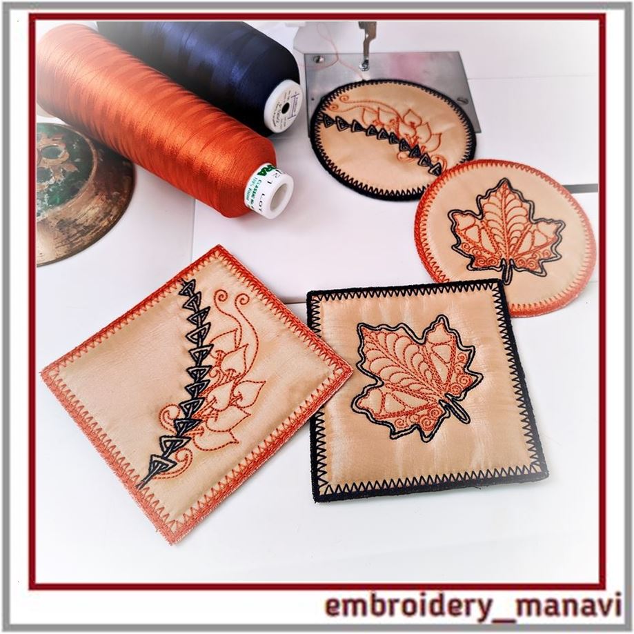 In The Hoop Machine Embroidery designs hot stand mug rug ITH - Inspire ...