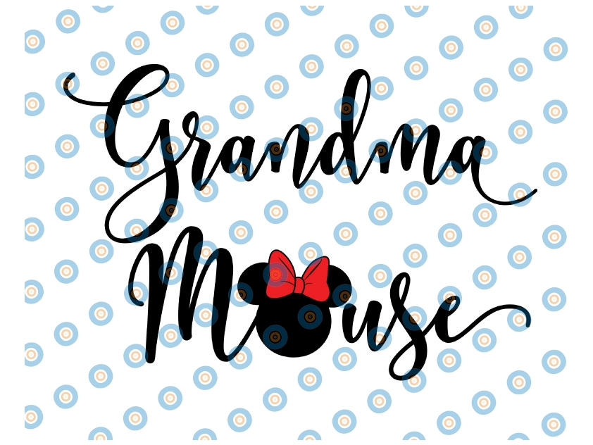 Grandma mouse disney svg, grandma life svg, grandma disney s | Inspire ...
