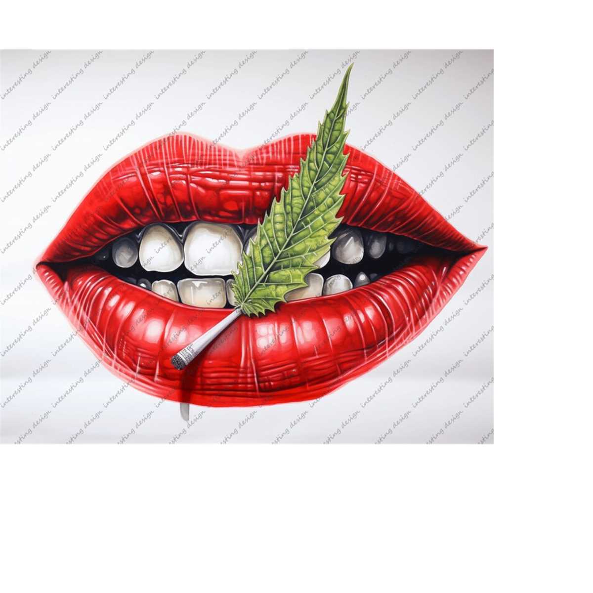 Lips Weed Png Sublimation Design Lips Png Weed Lips Png Lips - Inspire ...