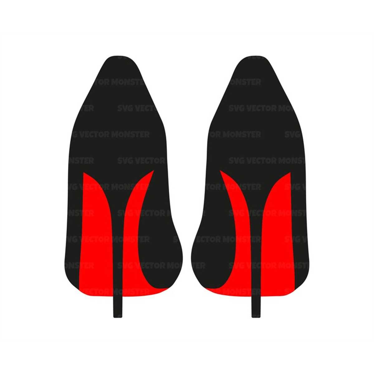 High Heels Svg, Red Bottom Heels Svg, Red Heels Svg, Stilett - Inspire ...