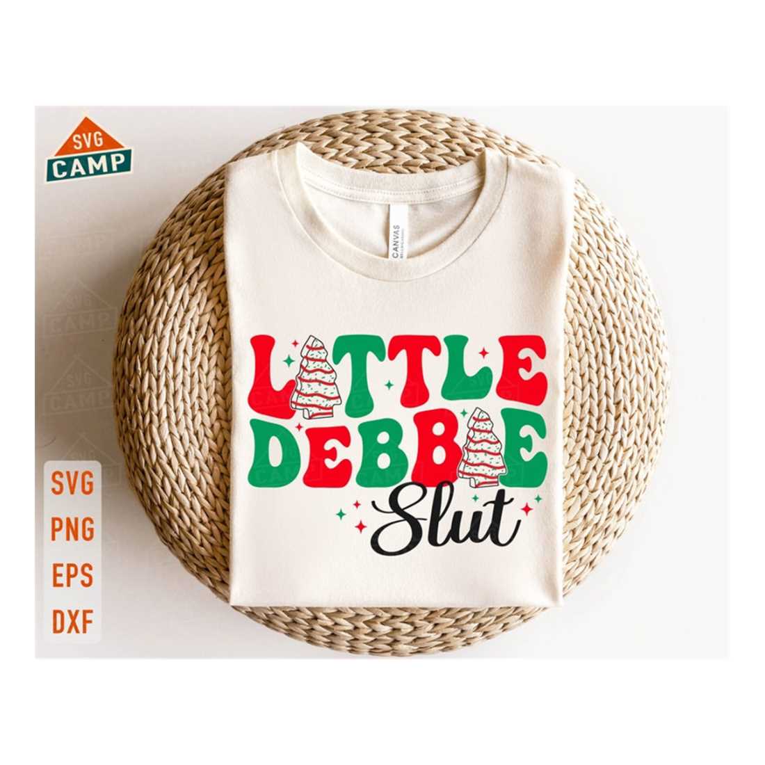 Little Debbie Slut Svg, Christmas Cake Svg, Funny Christmas | Inspire ...