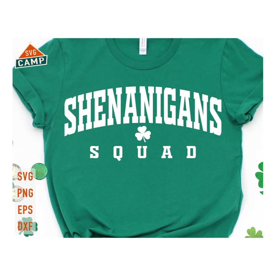 Shenanigans Squad Svg, St Patricks Day Svg, Lucky Svg, Shamr | Inspire ...