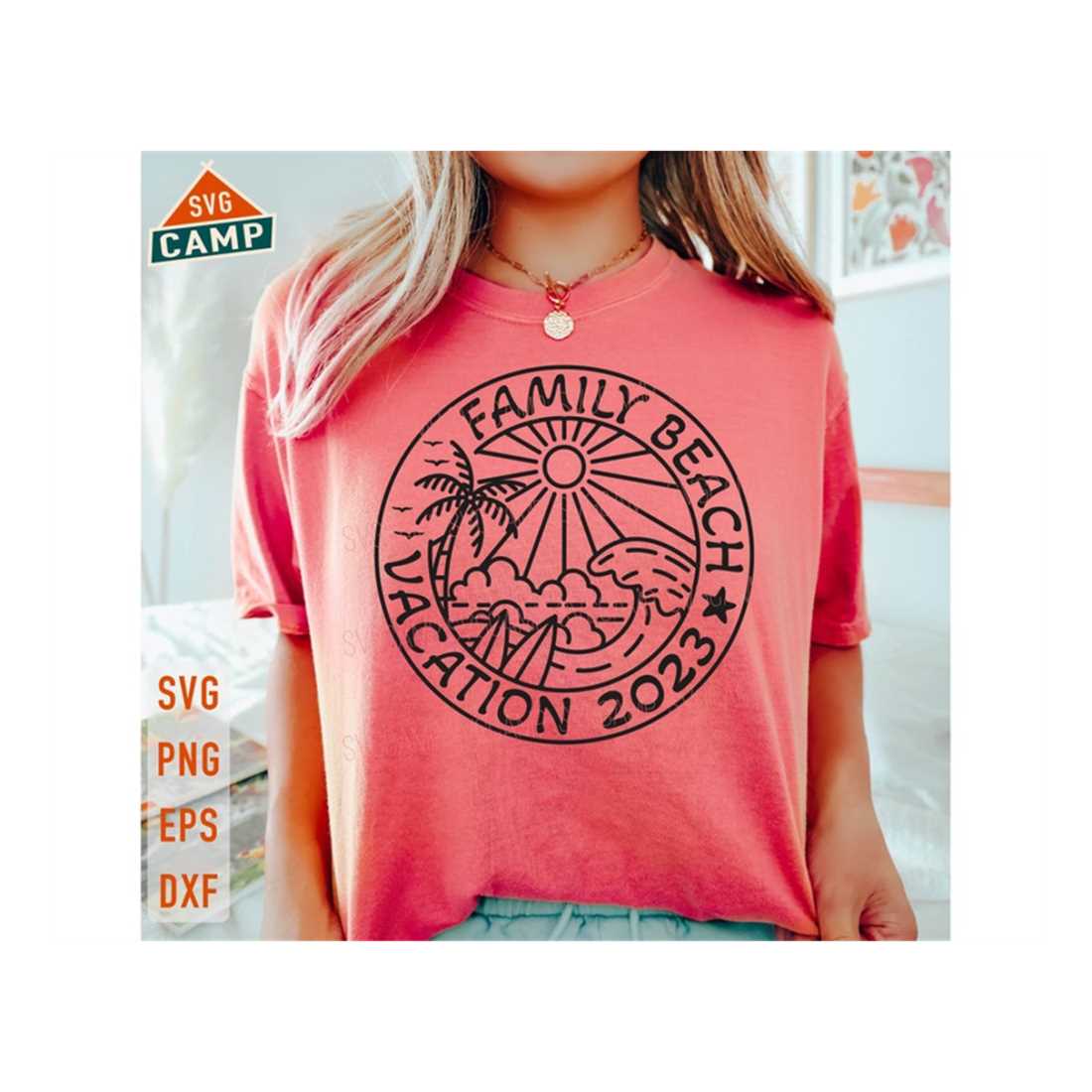 Family Vacation 2023 Svg, Family Beach Svg, Summer Vibes Svg | Inspire ...