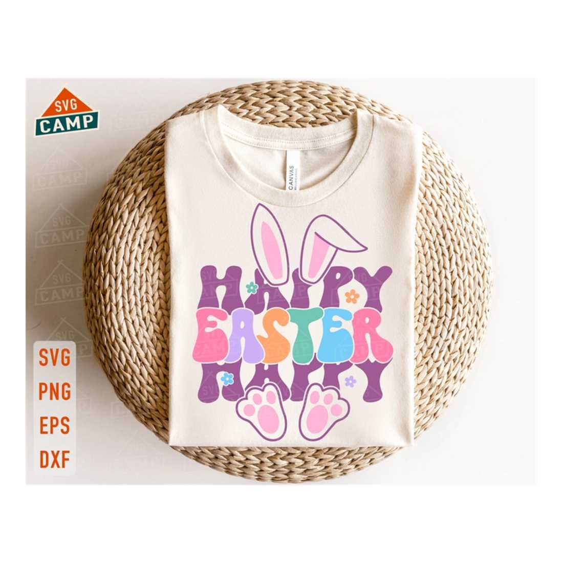 Happy Easter Svg, Easter Bunny Svg, Bunny Svg, Rabbit Svg, R | Inspire ...
