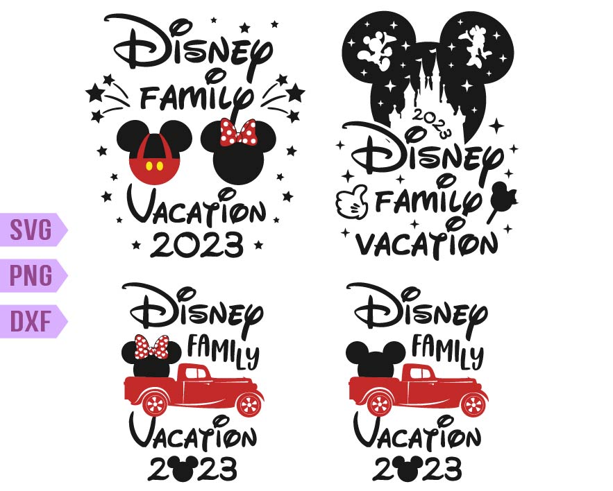 Disney Family Vacation 2023 Svg, Making Family Memories Svg, - Inspire ...