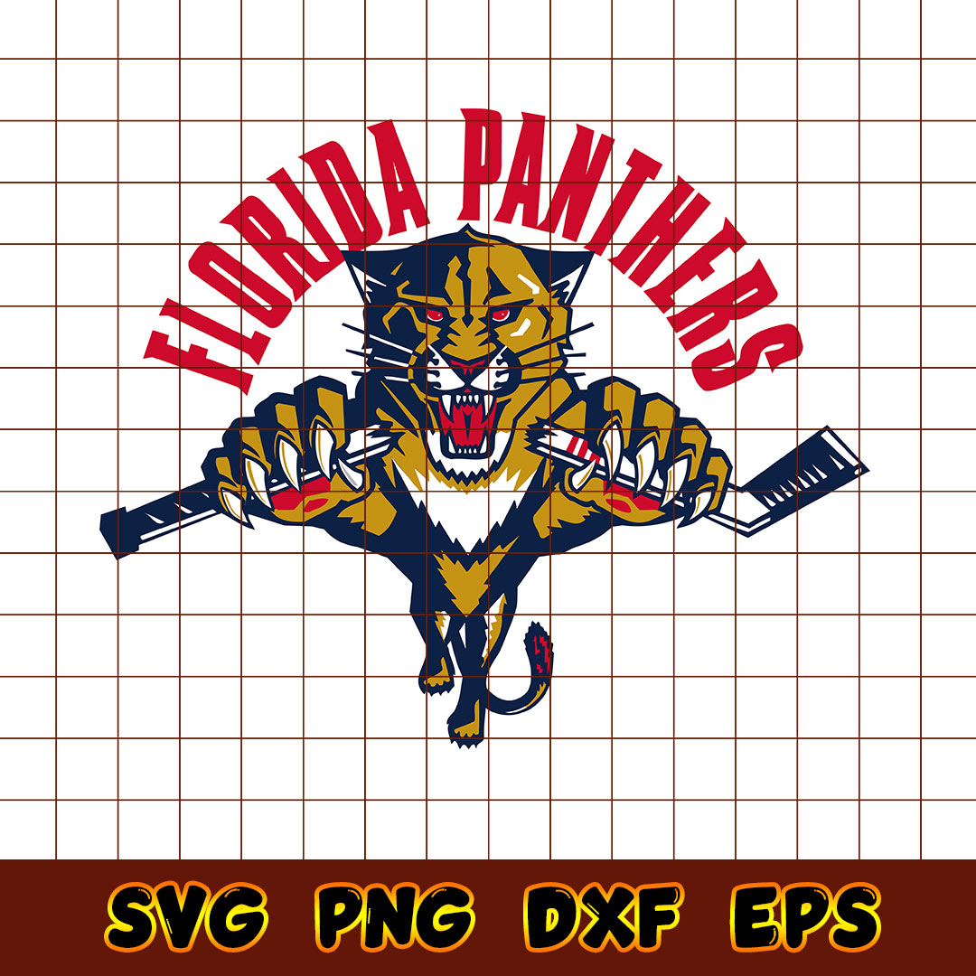 Logo Florida Panthers Team Svg, Florida Panthers Svg, NHL Sv | Inspire ...