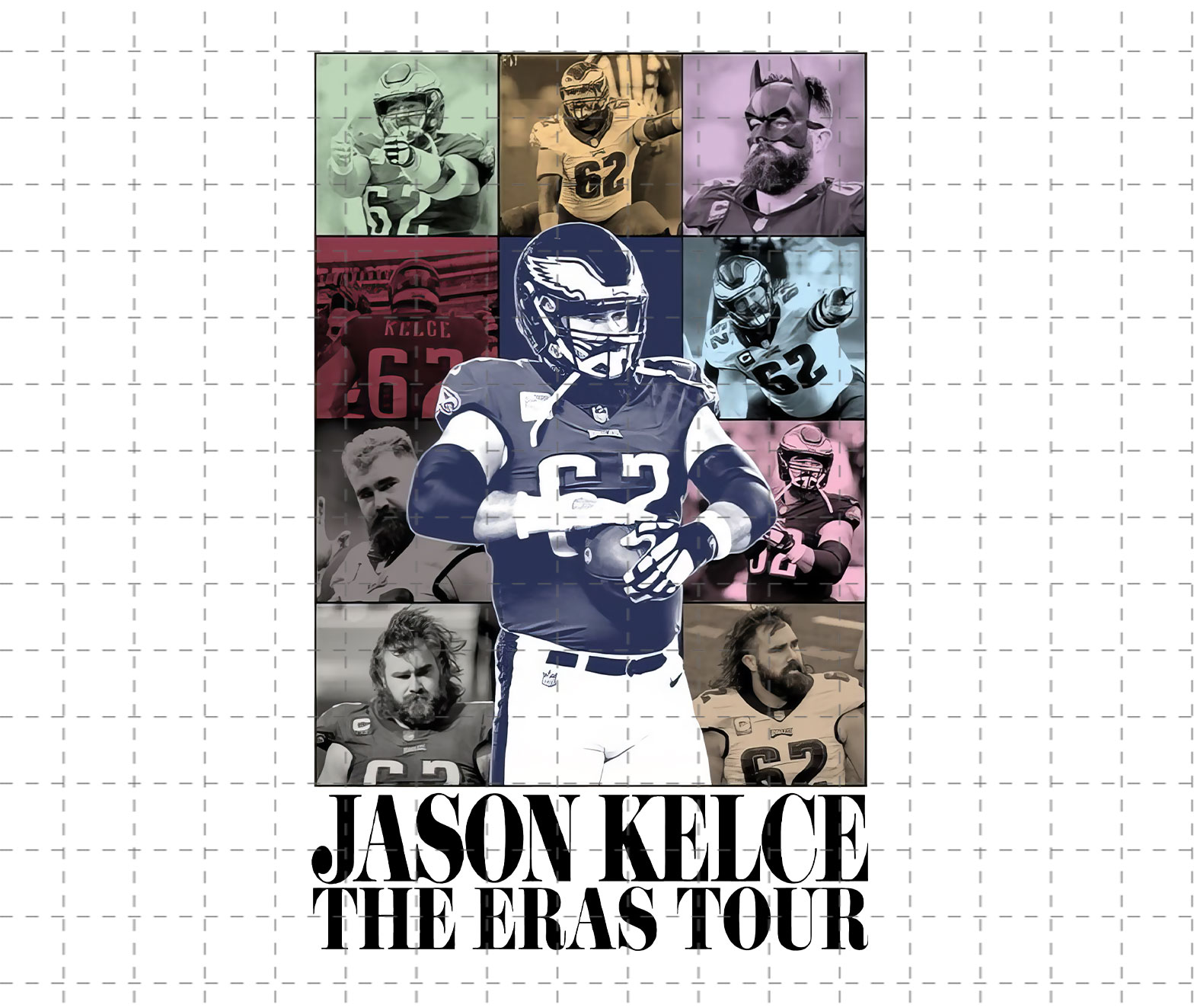Jason Kelce The Eras Tour Png, Nfl Png | Inspire Uplift