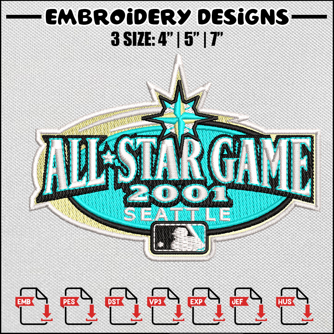 All star game embroidery design, Embroidery degisn, Embroide | Inspire ...