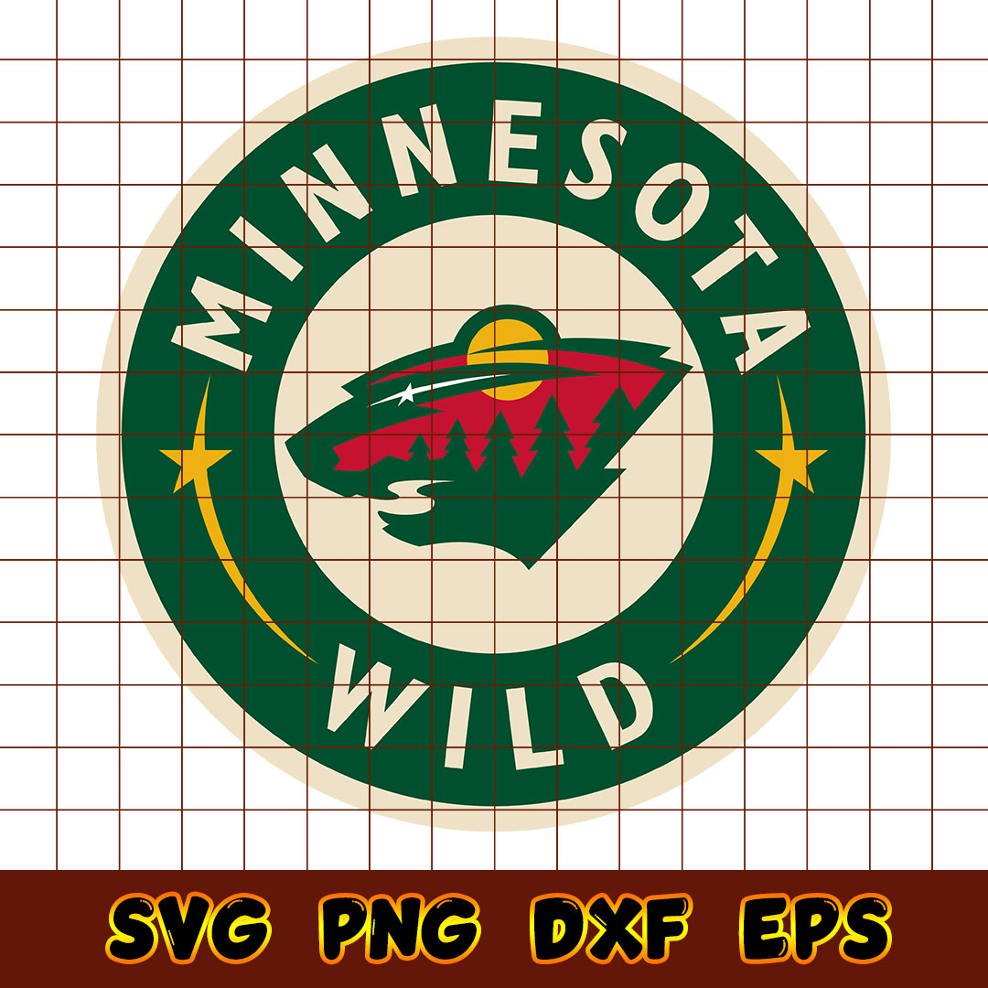 Minnesota Wild Circle Logo Svg, Minnesota Wild Svg, NHL Svg, | Inspire ...