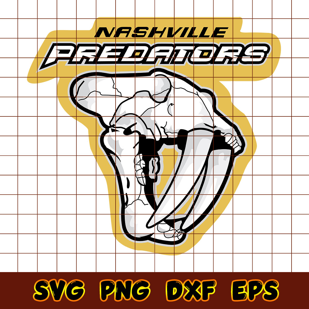 Logo Nashville Predators NHL Svg, Nashville Predators Svg, N - Inspire ...