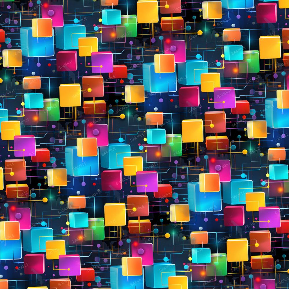 Boxatronics 22 Pattern Tileable Repeating Pattern | Inspire Uplift