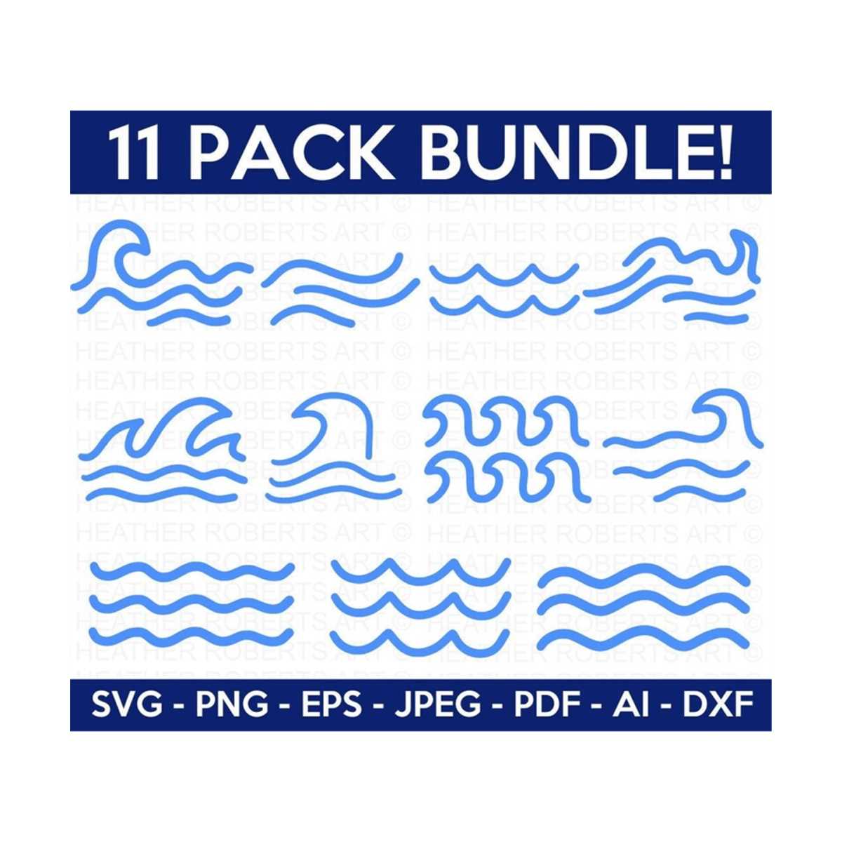 Waves Doodle SVG, Ocean SVG, Waves svg, Sea Svg, Water Svg, | Inspire ...