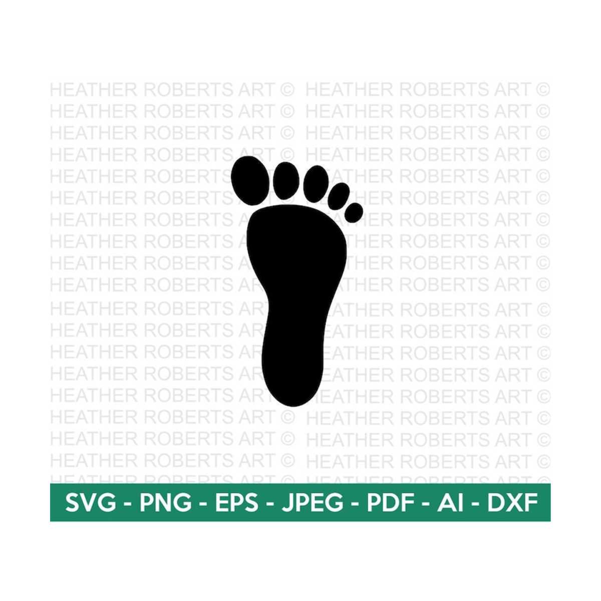 Footprint Svg, Baby Footprint Svg, Baby Foot Svg, Footprint | Inspire ...