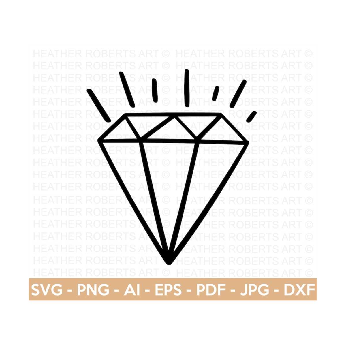 Diamond SVG, Sparkle SVG, Jewel SVG, Stone svg, Diamond ring | Inspire ...