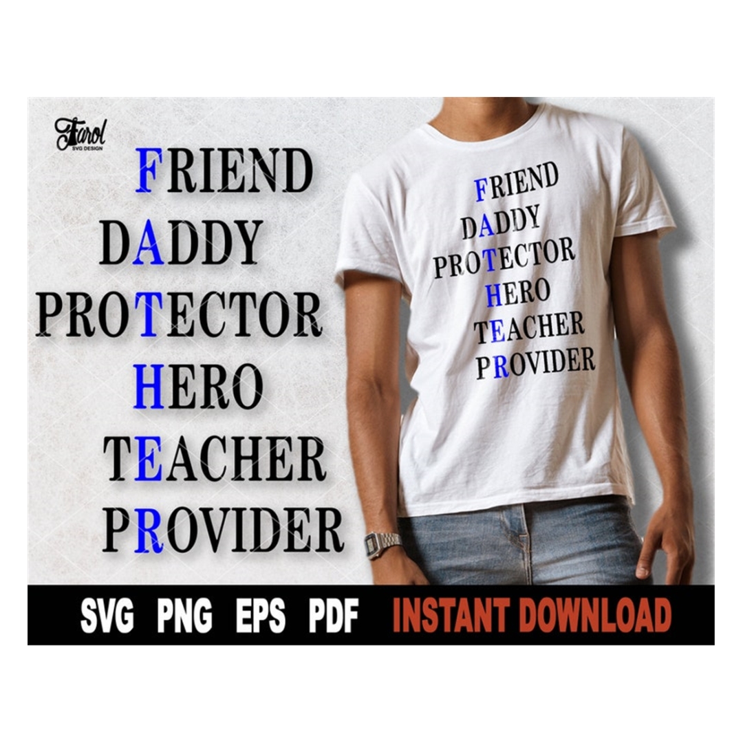 Father Definition Svg, Father's Day SVG File For Cricut, Sil | Inspire ...