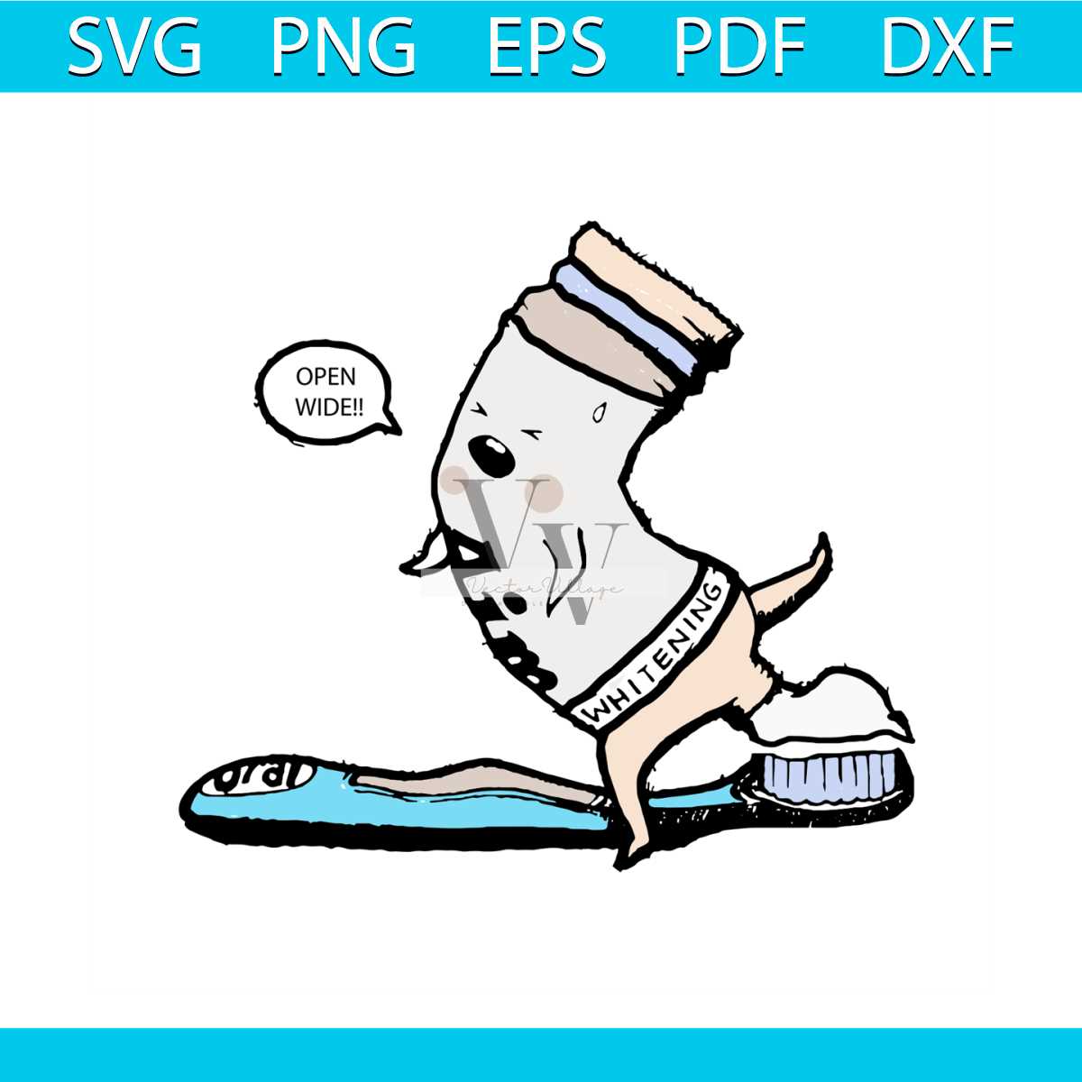 Open Wide Toothpaste Svg, Trending Svg, Toothpaste Svg, Toot | Inspire ...