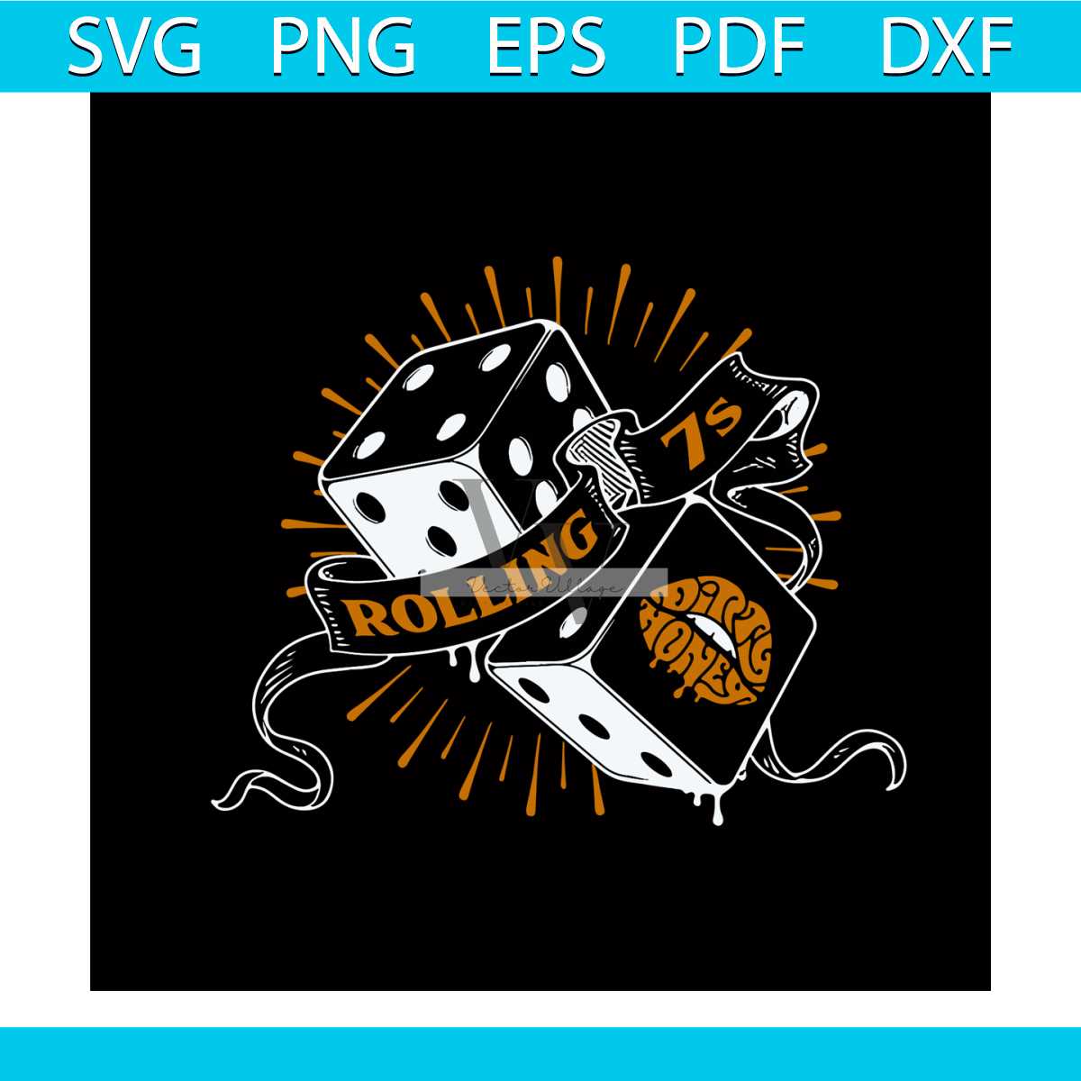 Rolling 7s Svg, Trending Svg, Rolling Svg, Dirty Honey Svg, | Inspire ...