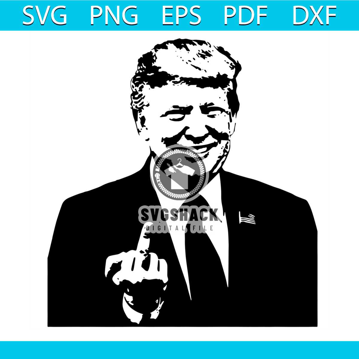 Donald Trump Middle Finger Svg, Trending Svg, Donald Trump S | Inspire ...