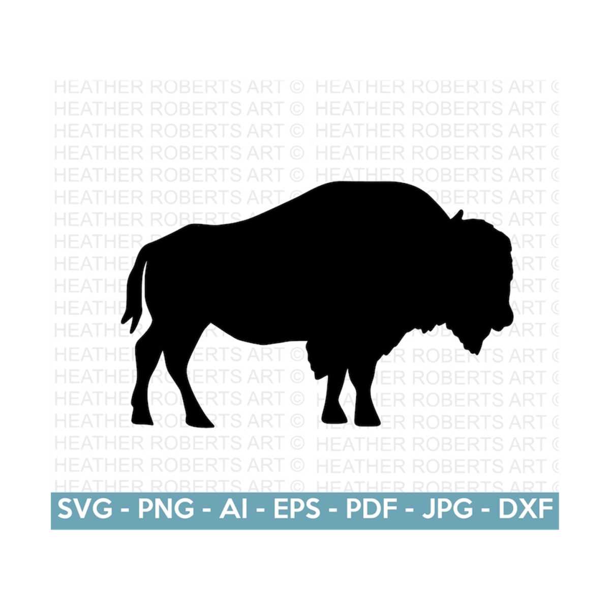 Buffalo SVG, Bison SVG, Wild Animals SVG, Wildlife Svg, Buff | Inspire ...