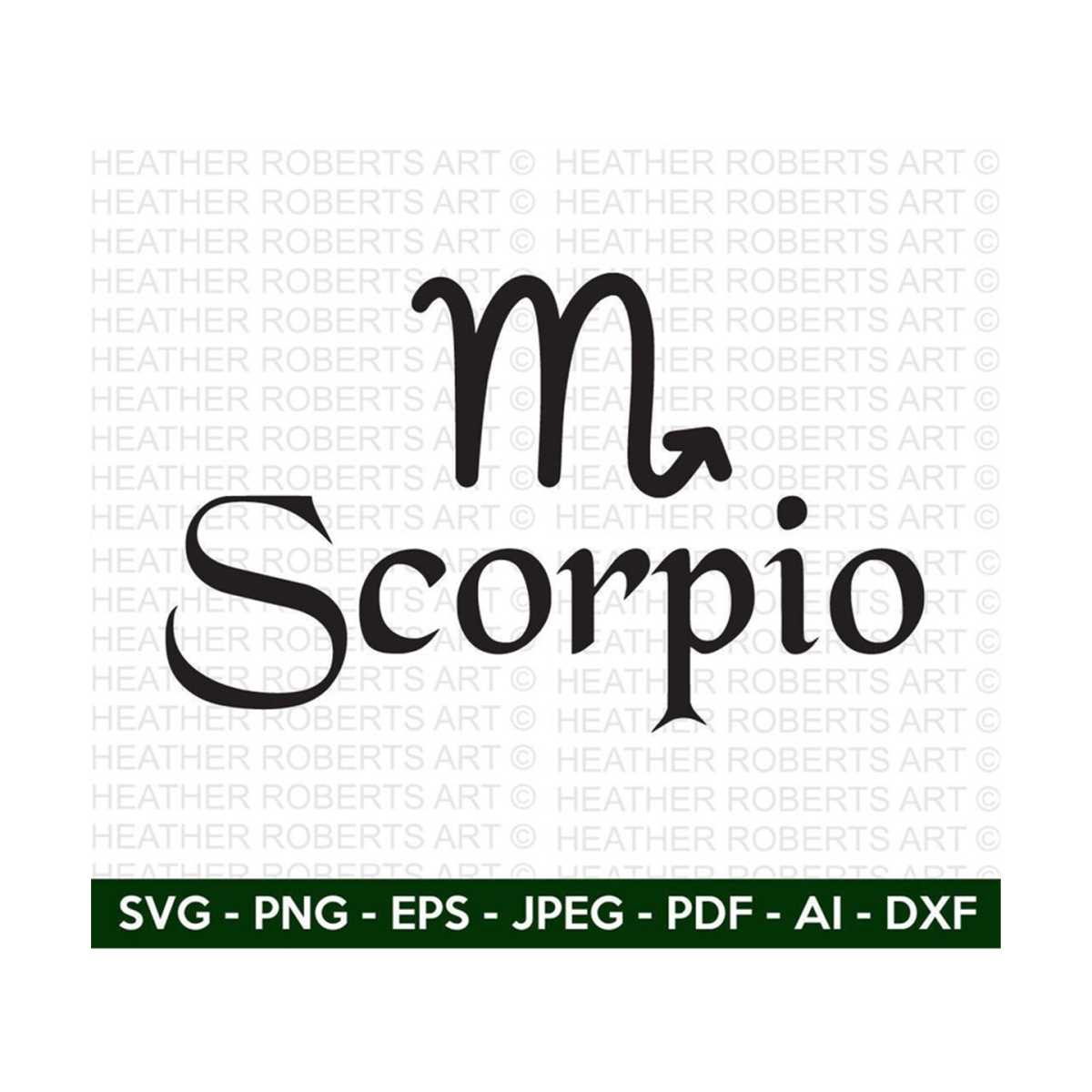 Scorpio SVG, Scorpio Zodiac Svg, Zodiac Signs SVG, Astrology - Inspire ...