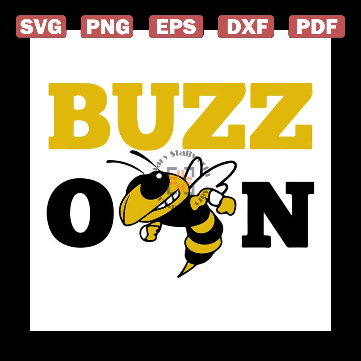Georgia tech yellow buzz svg | Inspire Uplift