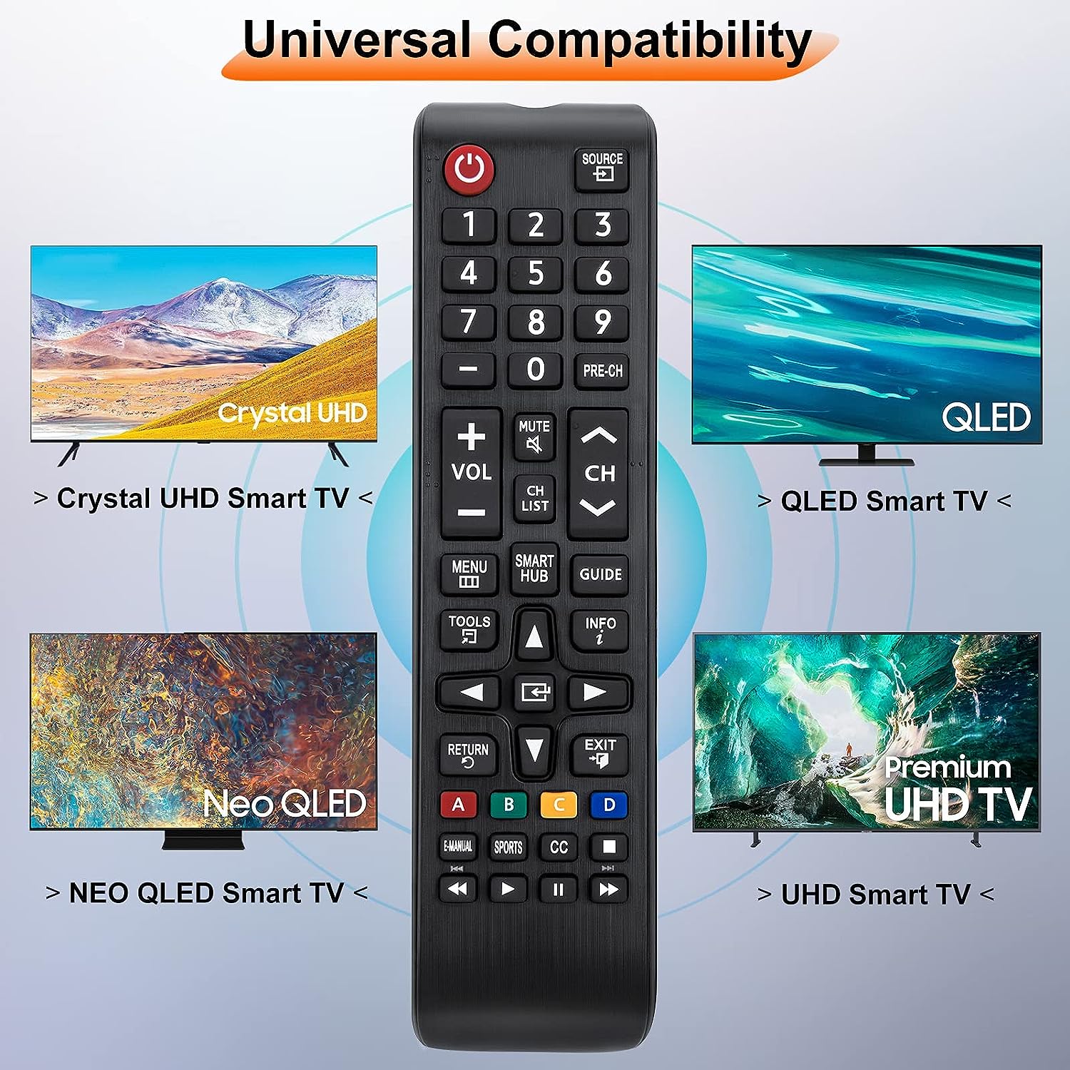 Samsung TV Remote Control Universal All Models | Inspire Uplift