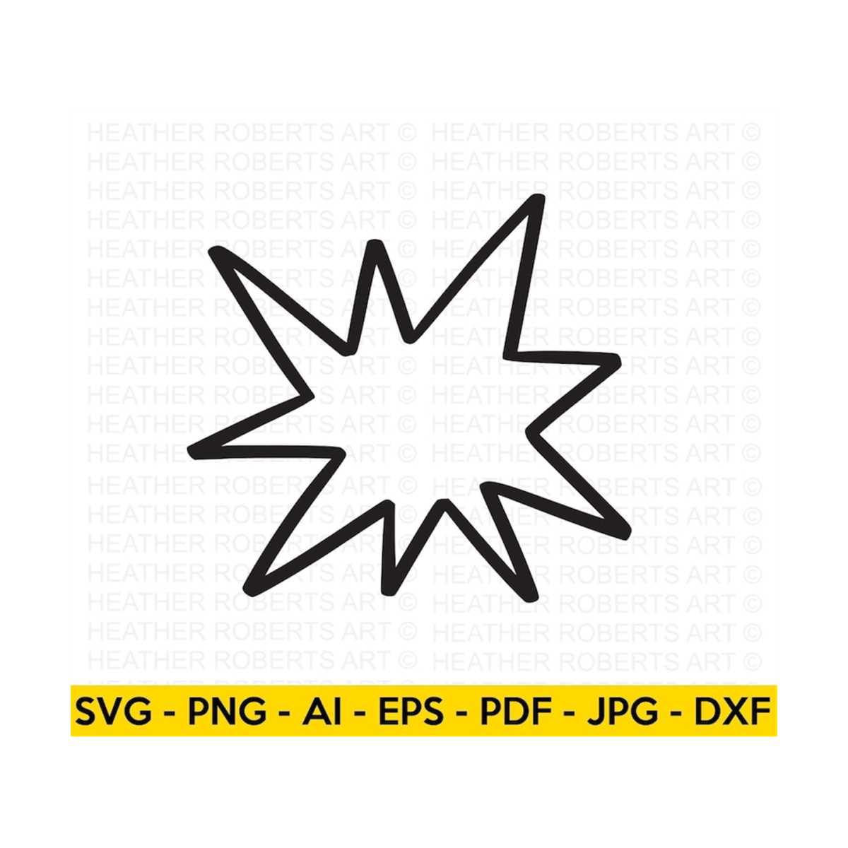 Explosion SVG, Explosion Clipart svg, Cut files for Cricut, | Inspire ...