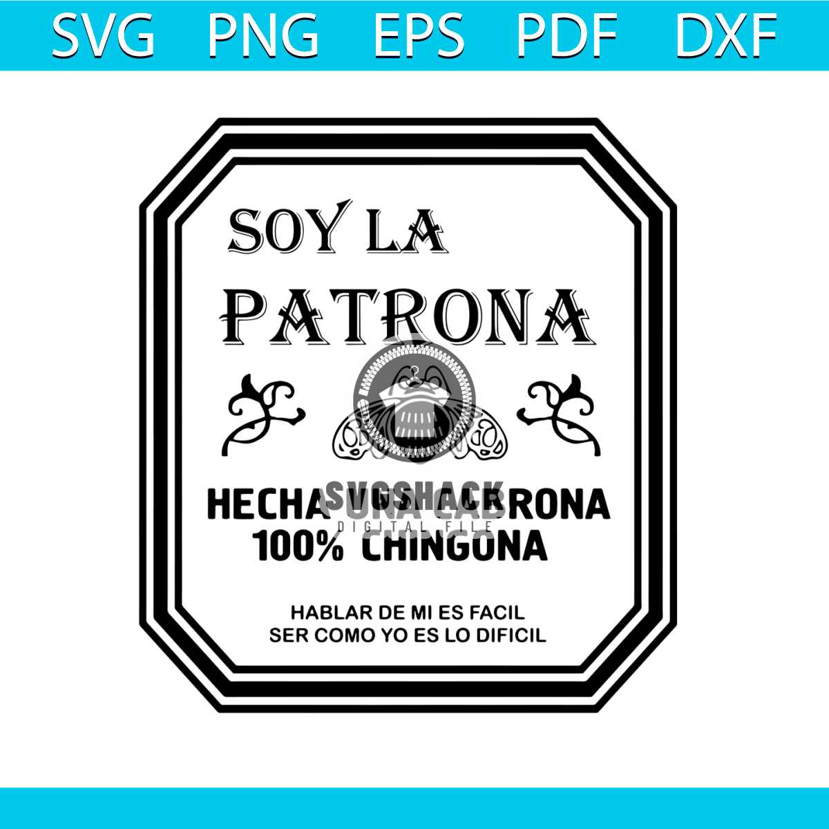 Soy La Patrona Hecha Una Cabrona Svg, Trending Svg, Soy La P | Inspire ...