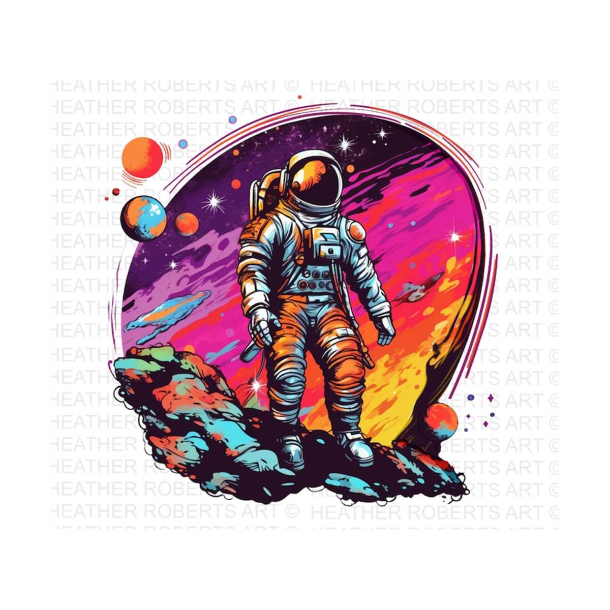 Psychedelic Astronaut, Astronaut PNG, Astronomy PNG, Psyched | Inspire ...