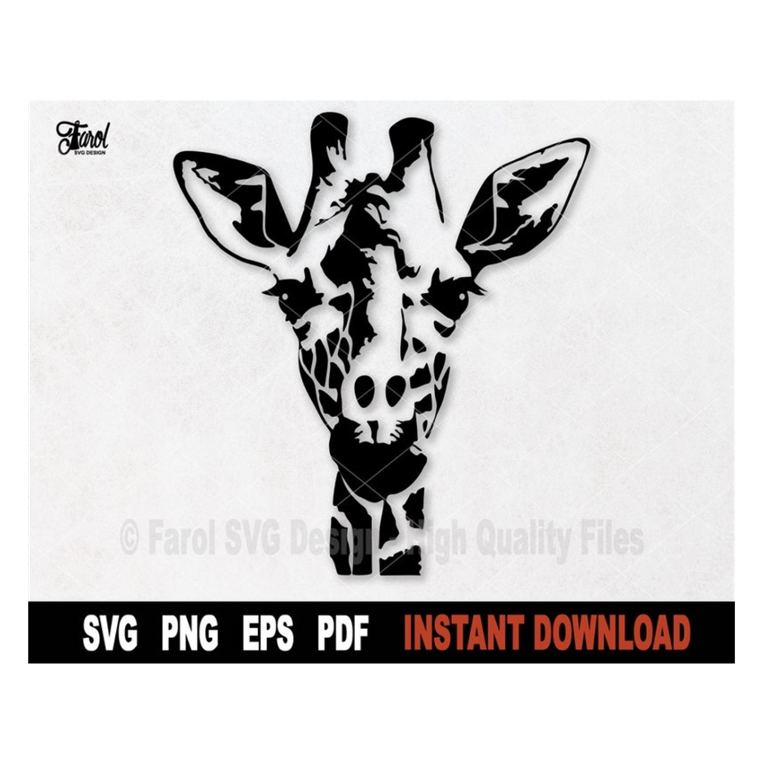 Giraffe Svg, Giraffe Svg File For Cricut, Silhouette, Africa | Inspire ...