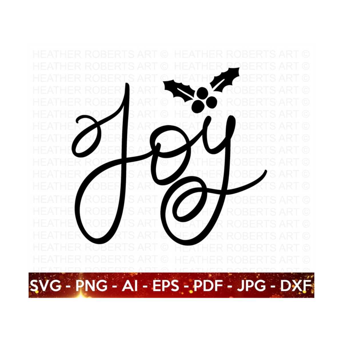 Joy SVG, Ornament SVG, Christmas Sign svg, Mistletoe svg, Wi | Inspire ...