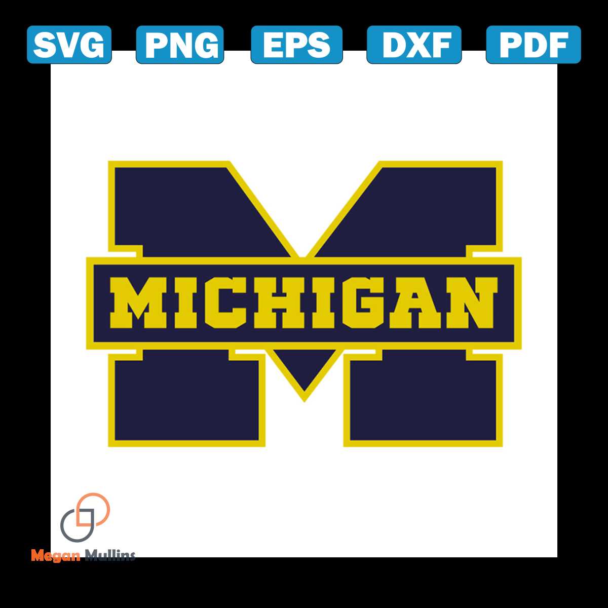 michigan tiger svg | Inspire Uplift